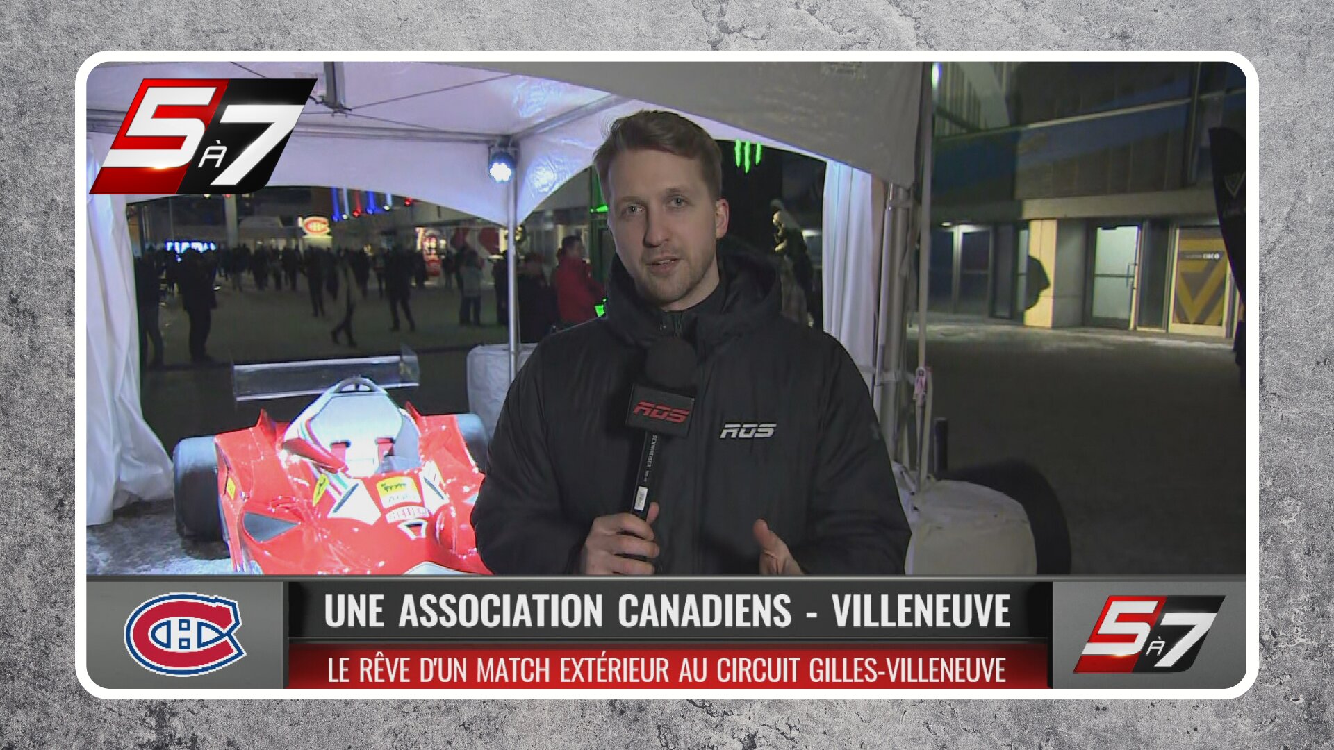 Une association entre les Canadiens et Gilles Villeneuve – RDS