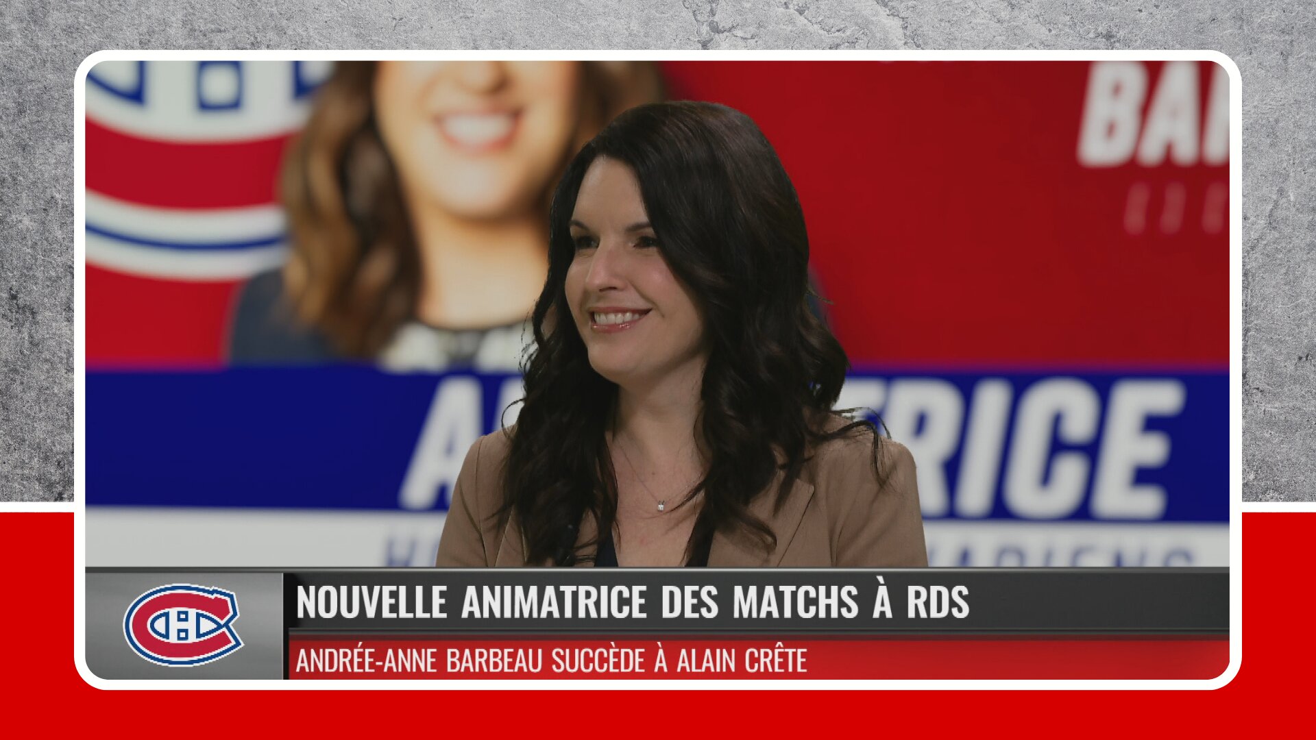 Le défi qu'attendait Andrée-Anne Barbeau – RDS