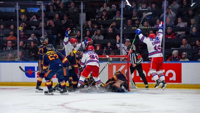 Rangers 4 - Colts 3 (2e prolongation) – RDS